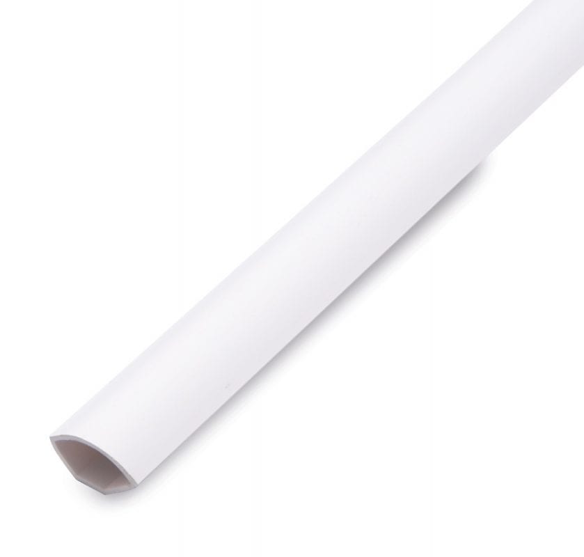 Plastic Quadrant | White 8-10mm | AllPanels UK