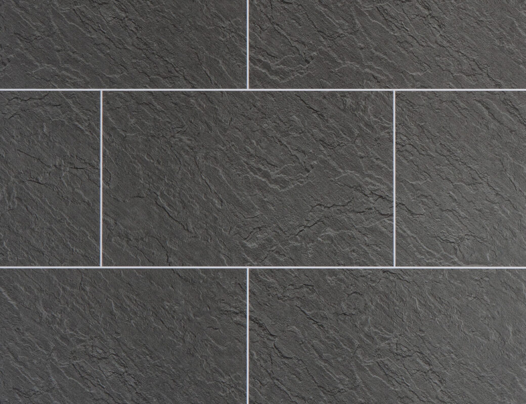 Grout Line Riven Slate Tile - Neptune 1000 - PVC Wall Panel - 1m ...