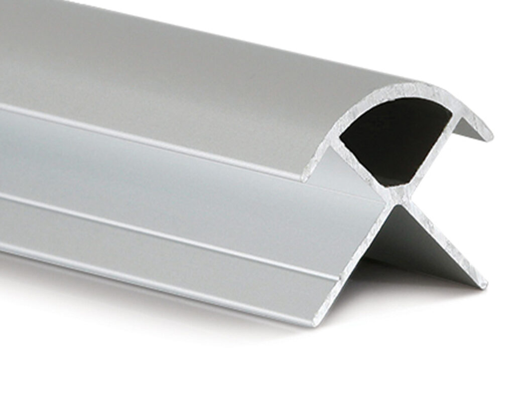 Aluminium External Corner for 10mm Panels | AllPanels UK