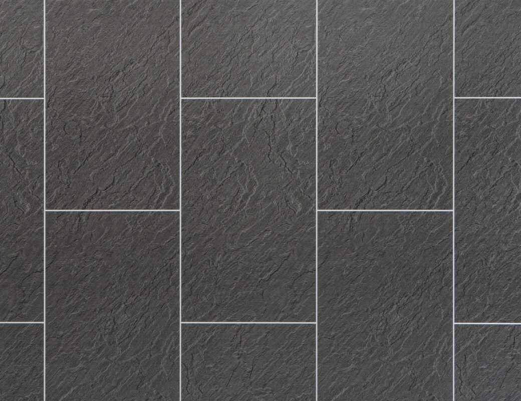 Sample- Grout Line Riven Slate Tile - 1,000 x 2,400mm - AllPanels